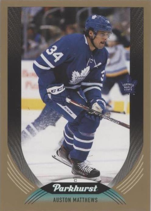 2020-21 Upper Deck Parkhurst - Auston Matthews #278 Gold Border for ...