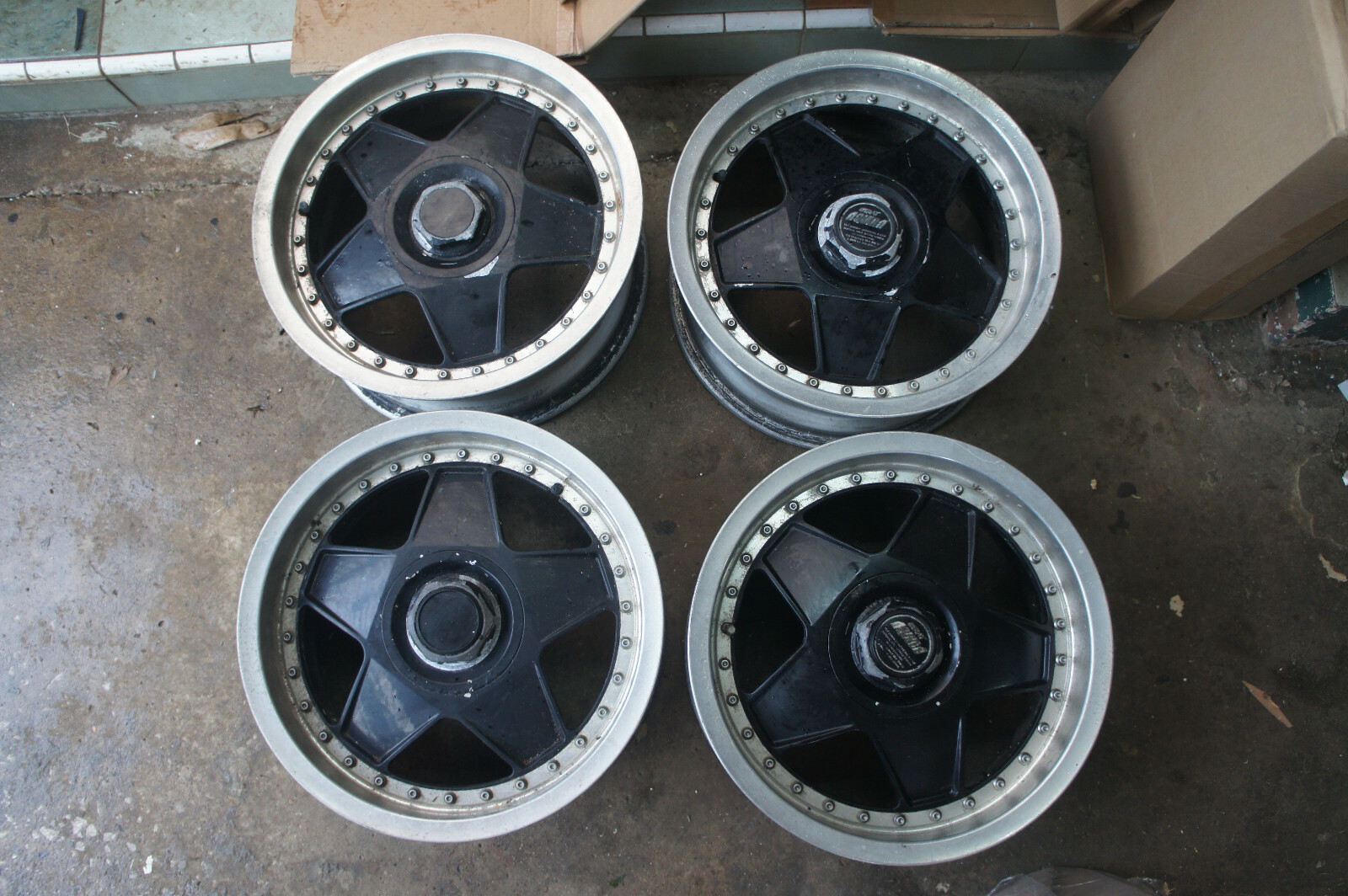 JDM 16" WEDS rims wheels 5spoke 114.3X5 114.3x4 for 240z s30 s130 180sx ...