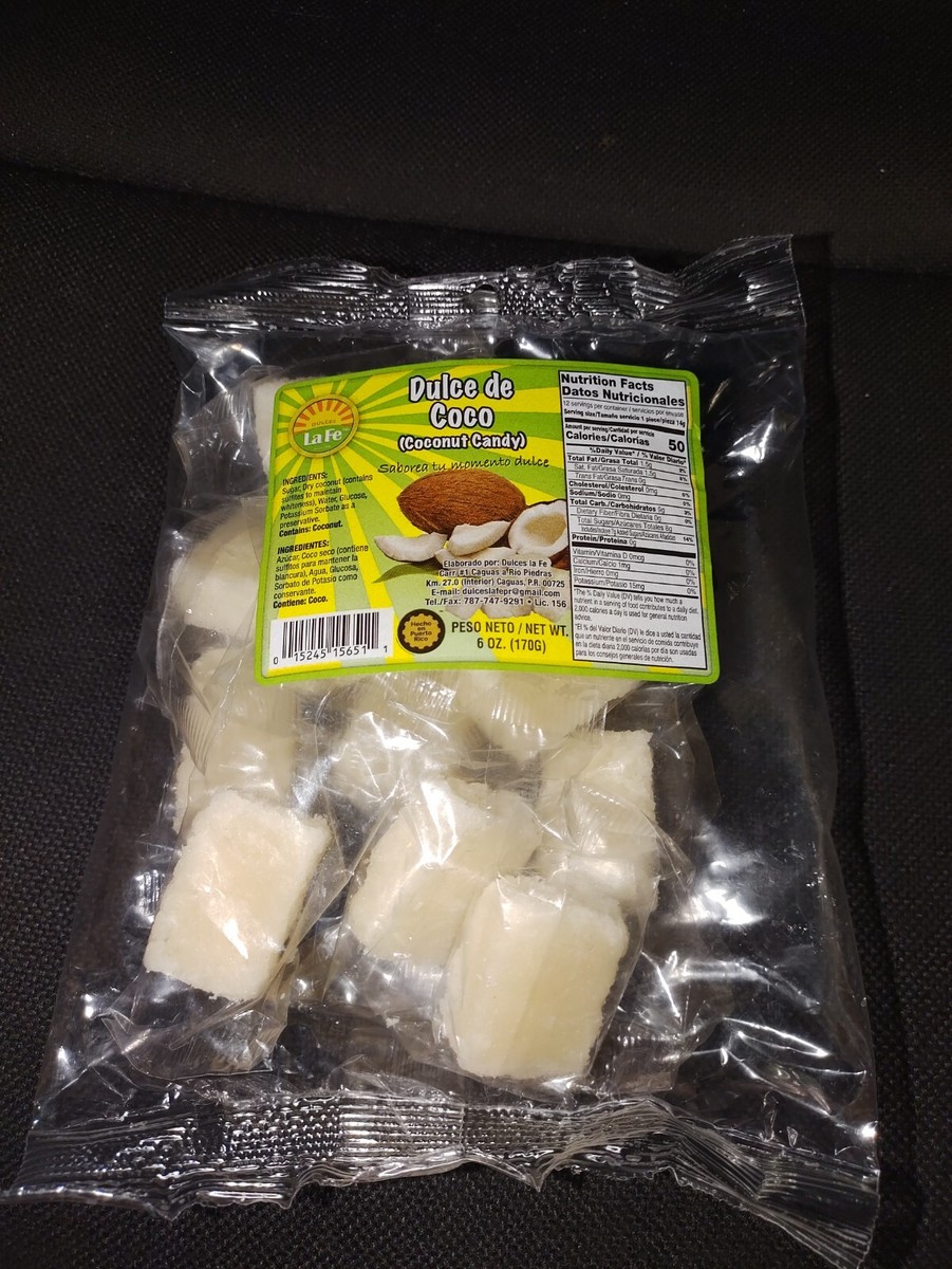 Dulce De Coco Puerto Rico Wholesale Candy Now Available At Wholesale