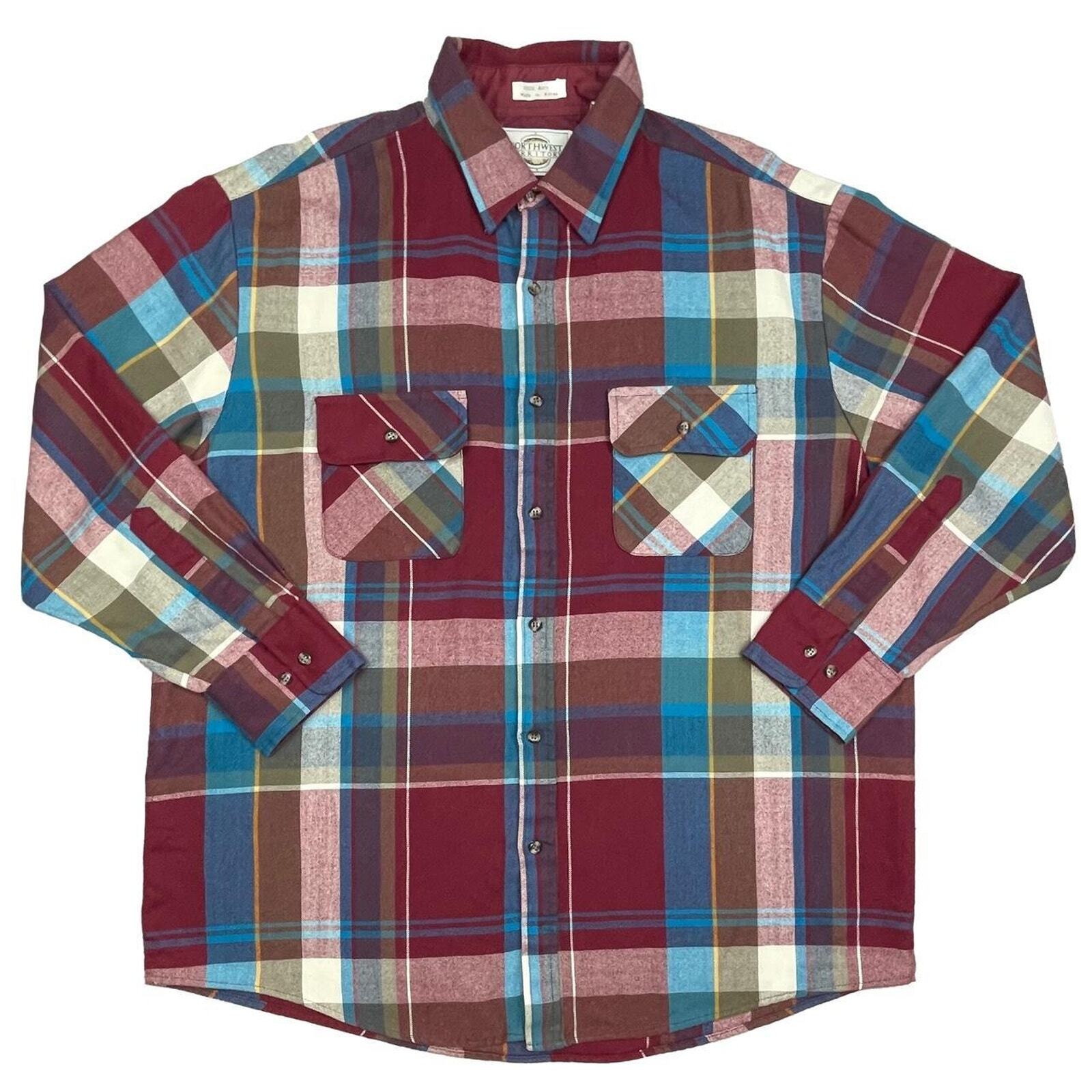Northwest Territory 80s True vintage flannel shirt Si… - Gem