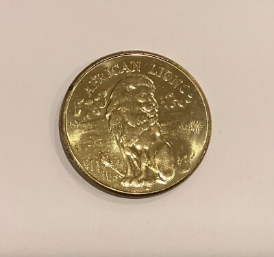 Milwaukee County Zoo African Lion Token Coin M04 | eBay