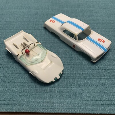 Strombecker Chaparral Body and an Eldon Chevy Impala Body | eBay
