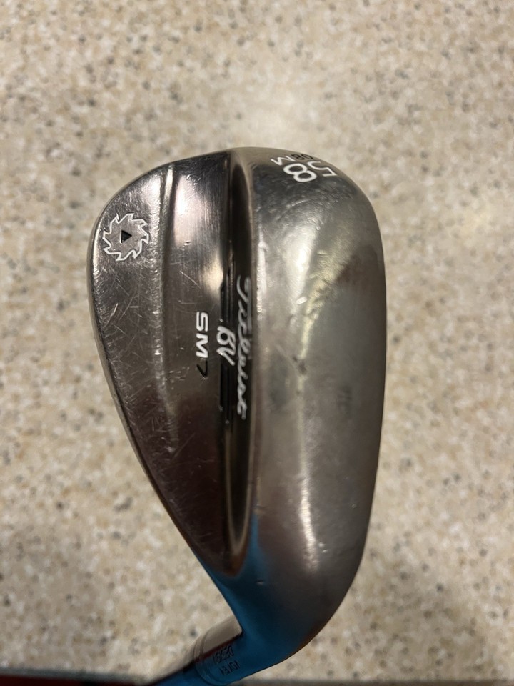 Titleist SM7 Vokey Design Spin Milled Lob Wedge 58-08 M Grind Wedge Flex | eBay