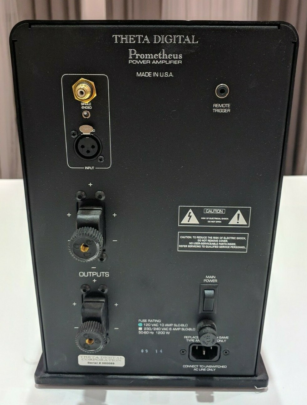 Theta Prometheus Monoblock Power Amplifier PAIR | eBay