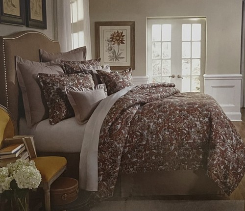 VILLA BY NOBLE EXCELLENCE ALARA FULL/QUEEN COMFORTER MINI SET NEW | eBay