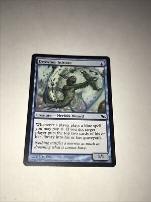 Drowner Initiate Magic the Gathering | eBay