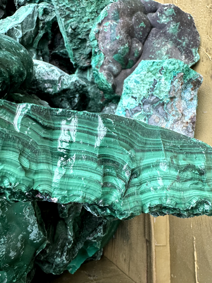 MALACHITE ROUGH PIECES FROM AFRICA (PRICE PER POUND) | eBay