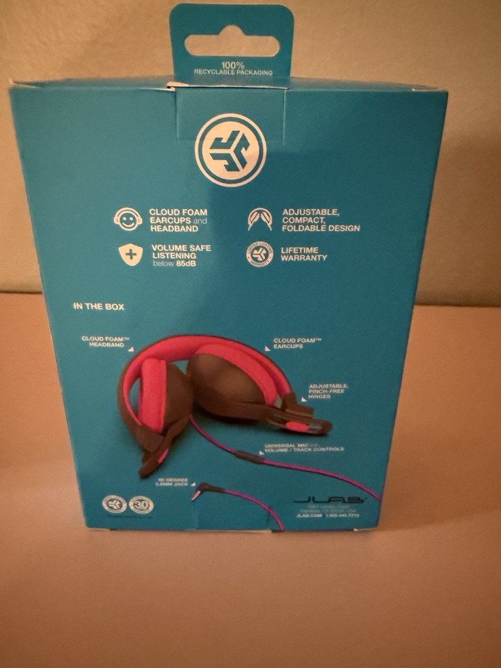 JLab JBUDDIES Studio 2 Kids Headphones, Volume Safe, School, Travel ...