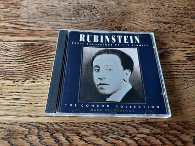 Rubenstein Early Recordings The Condon Collection Rare Recordings CD ...