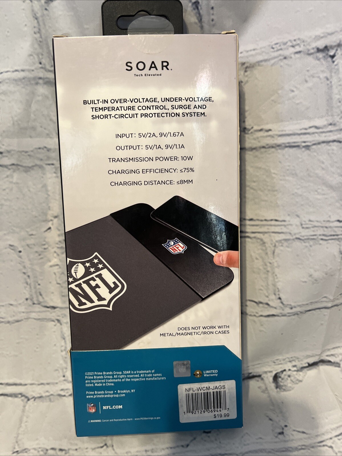 NFL Jacksonville Jaguar Wireless Phone Charging Mouse Pad | eBay