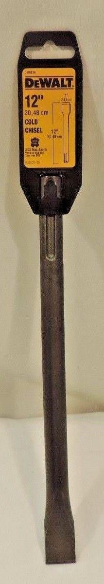 Dewalt DW5834 1" x 12" SDS Max Cold Flat Chisel USA | eBay