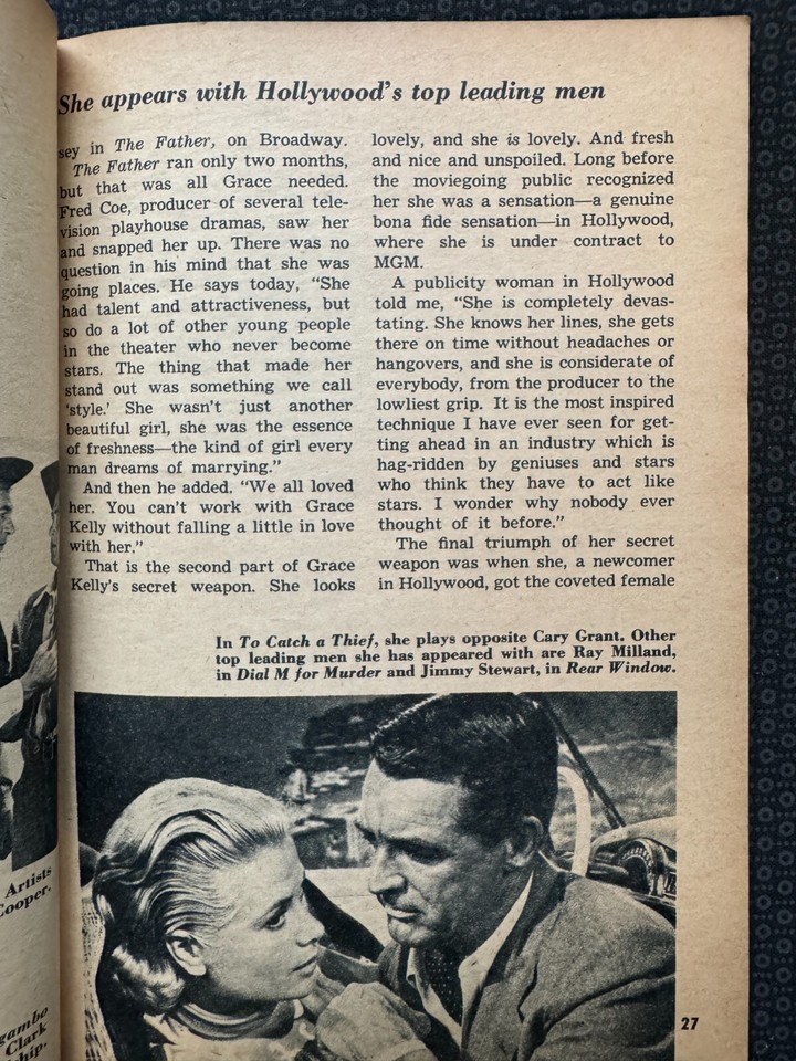 Compact: The Young People's Digest Magazine May 1955 Grace Kelly, Steve ...