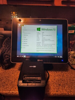 NCR 7761-3100-0060 15" Touchscreen Terminal Windows POS Credit Card ...