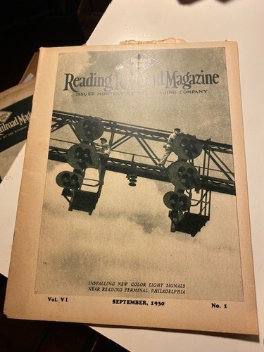 Reading Railroad magazine, Sept 1930 issue | eBay