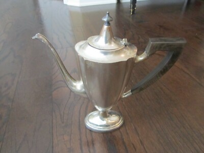Antique Tea Pot Rockford Silver Plate Co Jewelers Crown Guild Hallmark ...