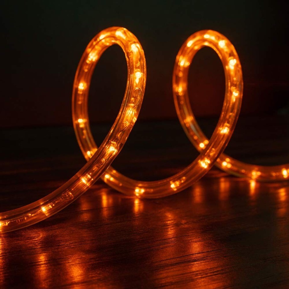 10' 20' 25' 50' 100' 150ft Outdoor LED Rope Light Water-Resistant ...