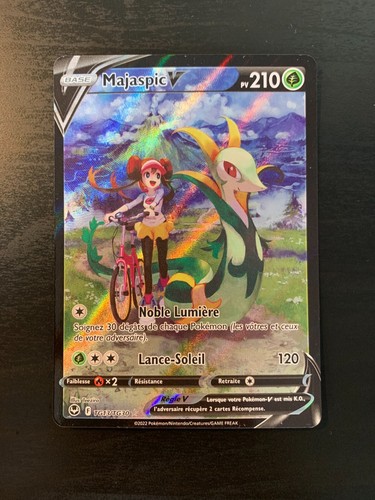 Carte Pokémon : Majaspic V TG13/TG30 Tempête Argentée Française NEUF | eBay