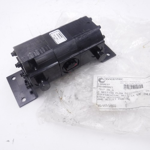 Concentric 1300637 Rotary Flow Divider 2 Section 0.52 cu in/rev 7/8-14 ...