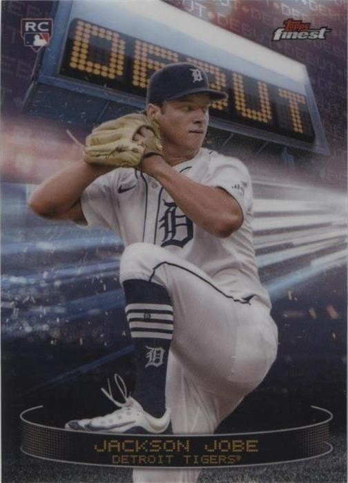 2025 Topps Finest - Debut Jackson Jobe #D-23 Refractor (RC) for sale ...