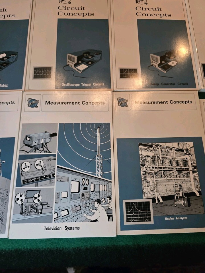 Lot of 18 !! 1960s TekTronix Measurement / Circuit Concepts Books DIY ...