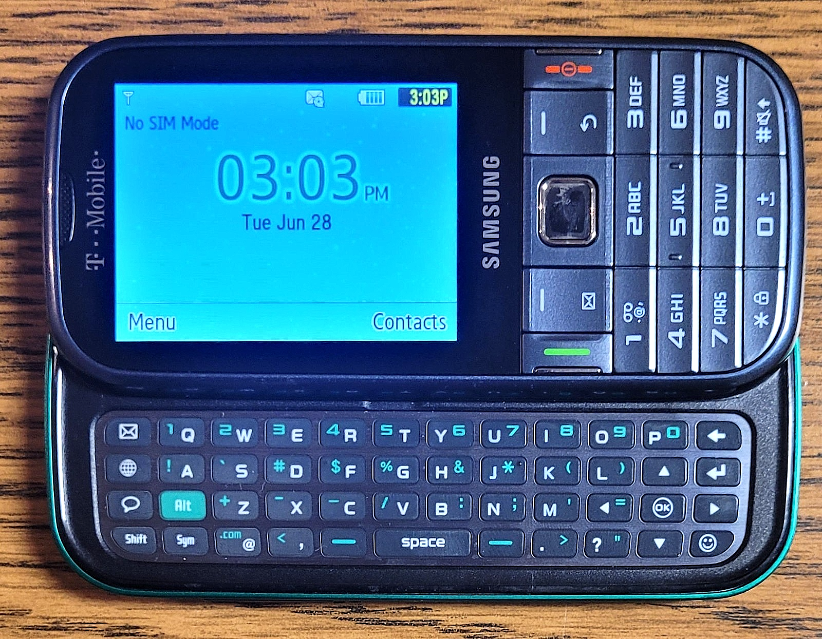 Samsung Gravity TXT SGH-T379 - Emerald Gray ( T-Mobile ) Very Rare ...