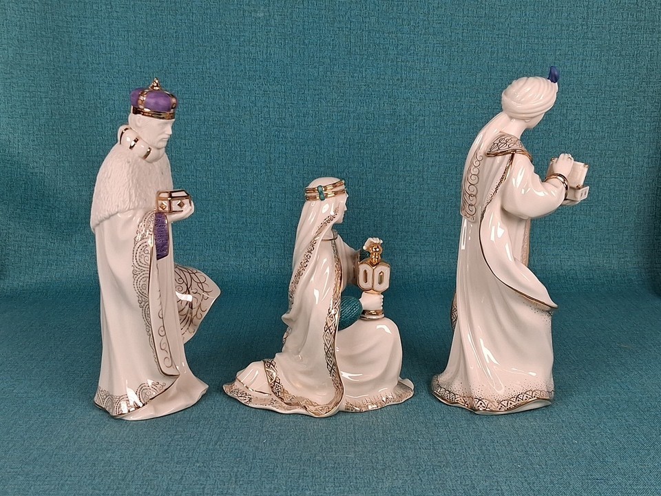 Lenox First Blessing Nativity Three Kings 3-pc Figurine Set - READ | eBay