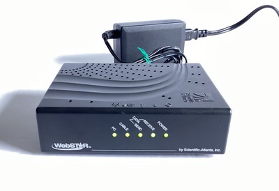 Scientific Atlanta Webstar Cable Modem DPC2100 W/ Adapter | eBay