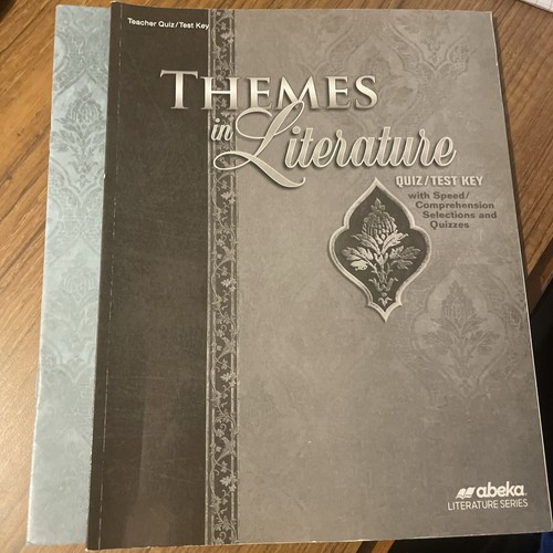 Abeka Themes In Literature Quiz/Test Key and answer key | eBay