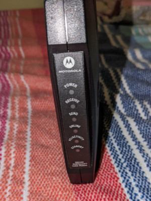 Motorola SURFboard SB5100 & SB5100 Cable Modem - Without Power Cable ...