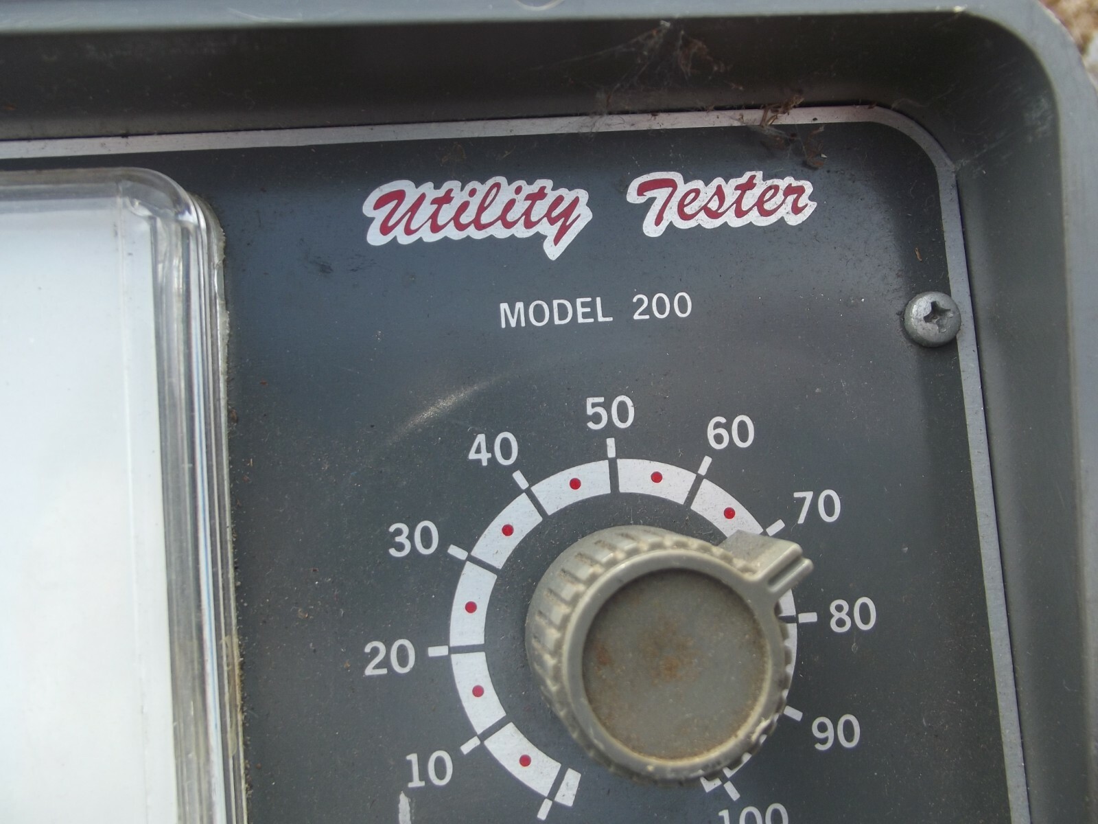 VINTAGE MAXON ELECTRONICS MODEL 200 UTILITY TESTER, METER, BRONX, N.Y ...