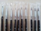 10pcs Dental Lab Porcelain Synthetic Brush Pen Set Tool Denture Lab ...