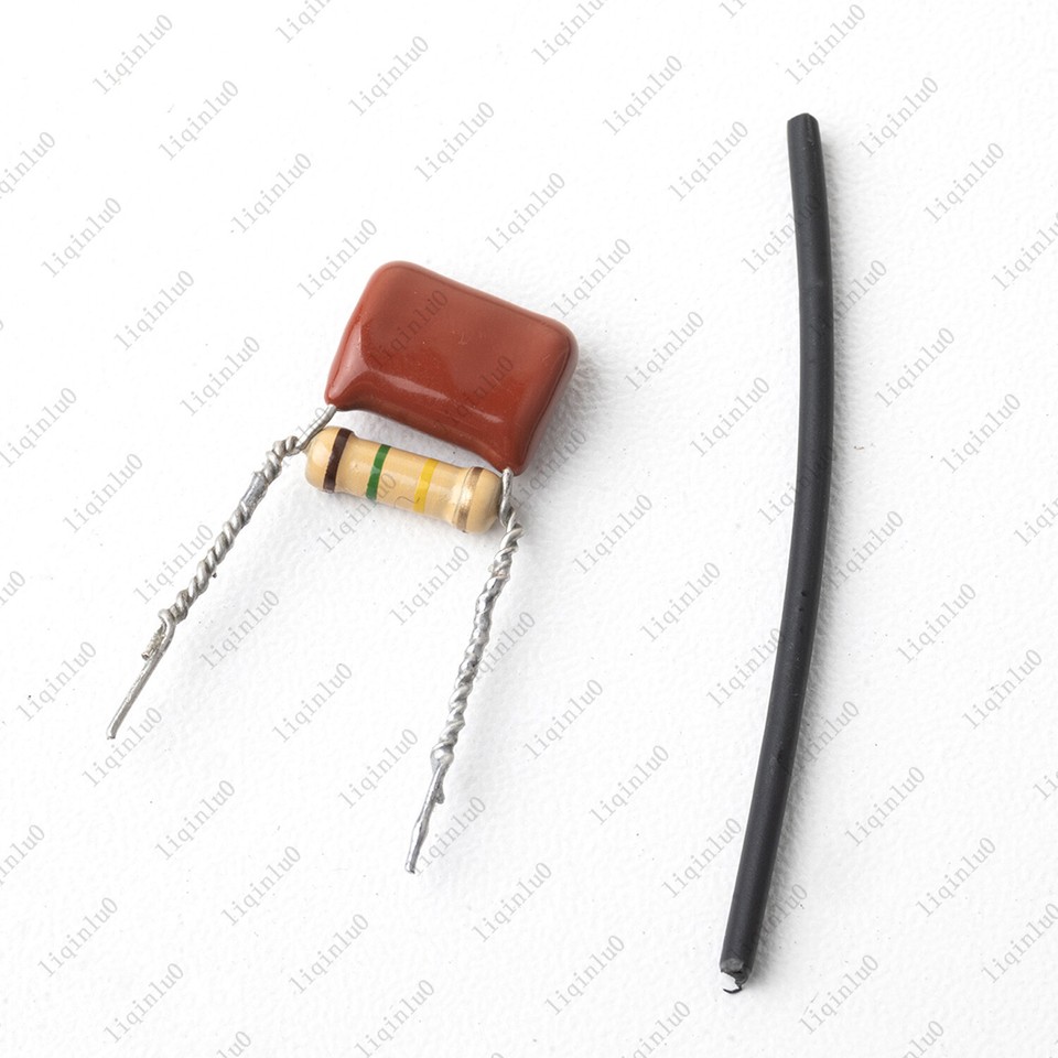 2Pcs Guitar Volume Pot Treble Bleed Circuit Kit 0.001uf Capacitor 150K ...