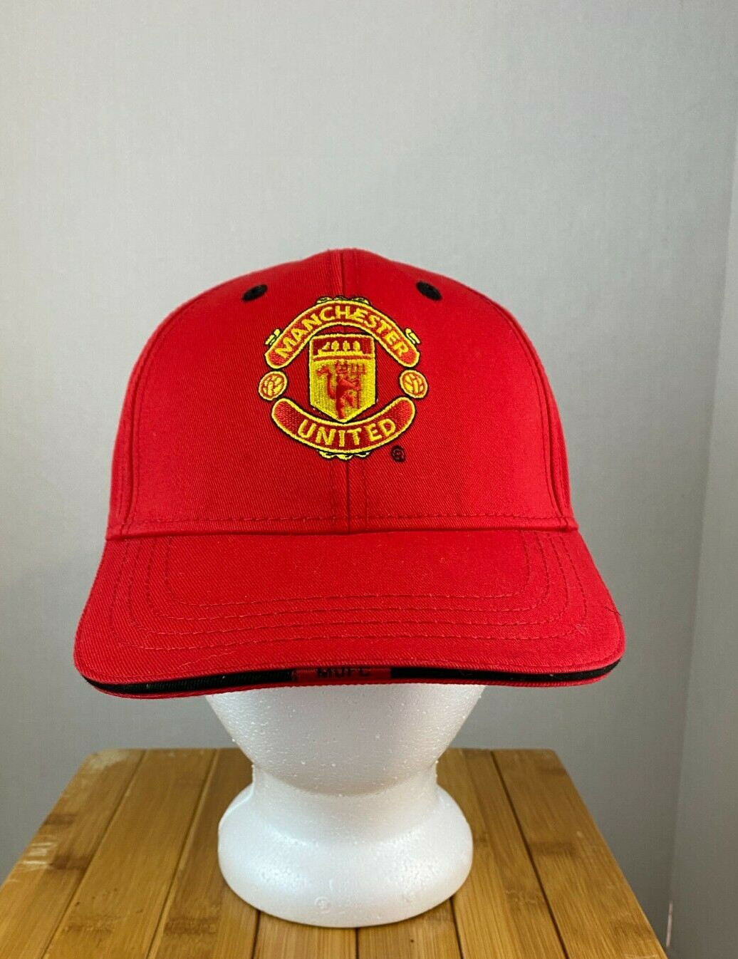 Manchester United soccer football baseball cap hat ad… - Gem