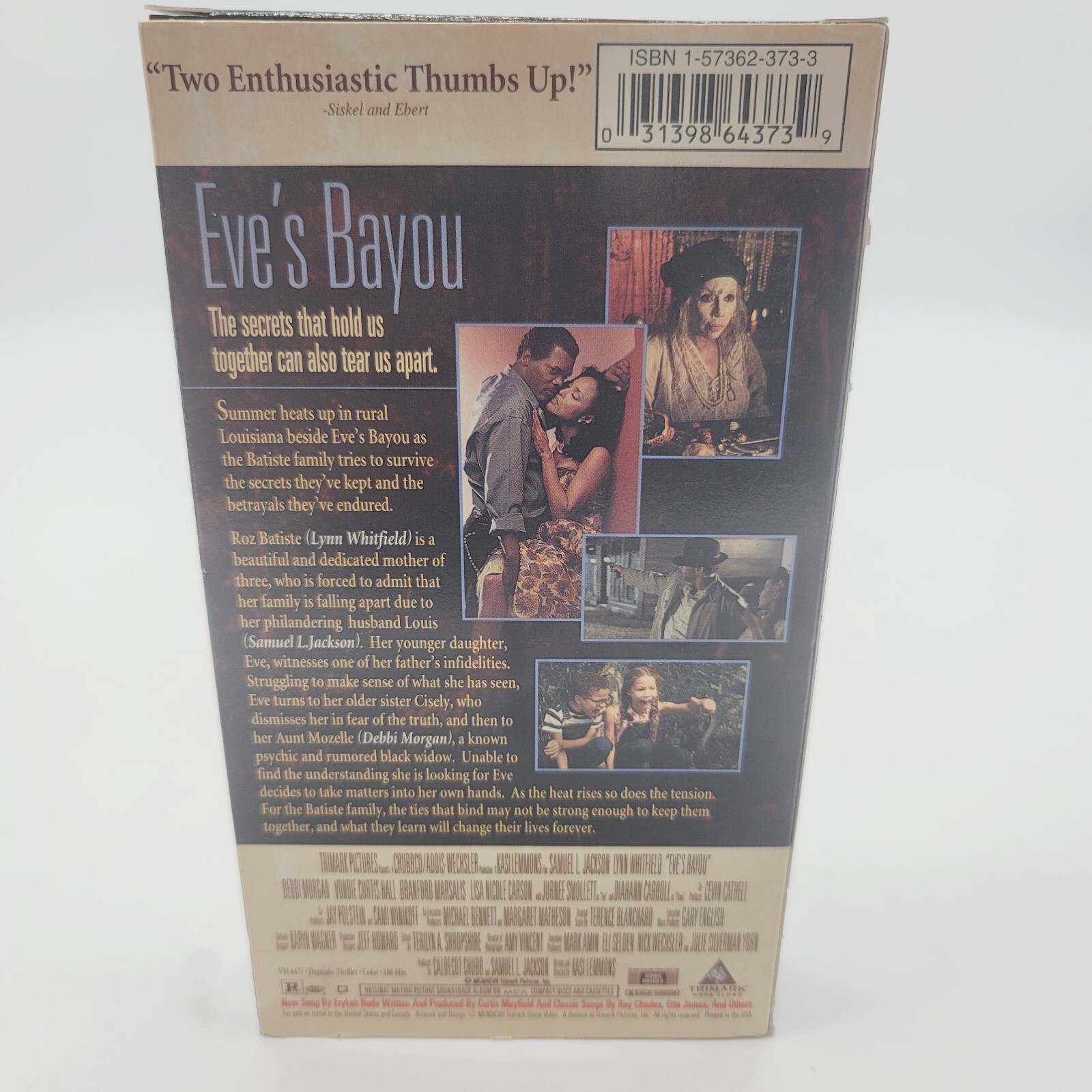 Eve's Bayou VHS (1997) Drama Samuel L. Jackson Jurnee Smollett-Bell ...