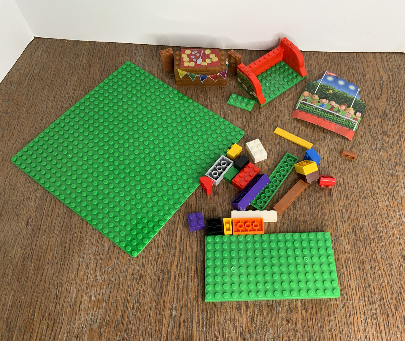 Lite Brix The Peanuts Movie LEMONADE STAND Baseball Game Snoopy ...