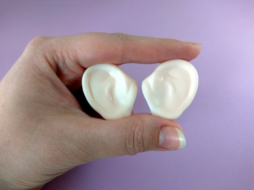 Blyth doll ears, elf fairy custom accessories. 12-inch 1:6 scale doll ...