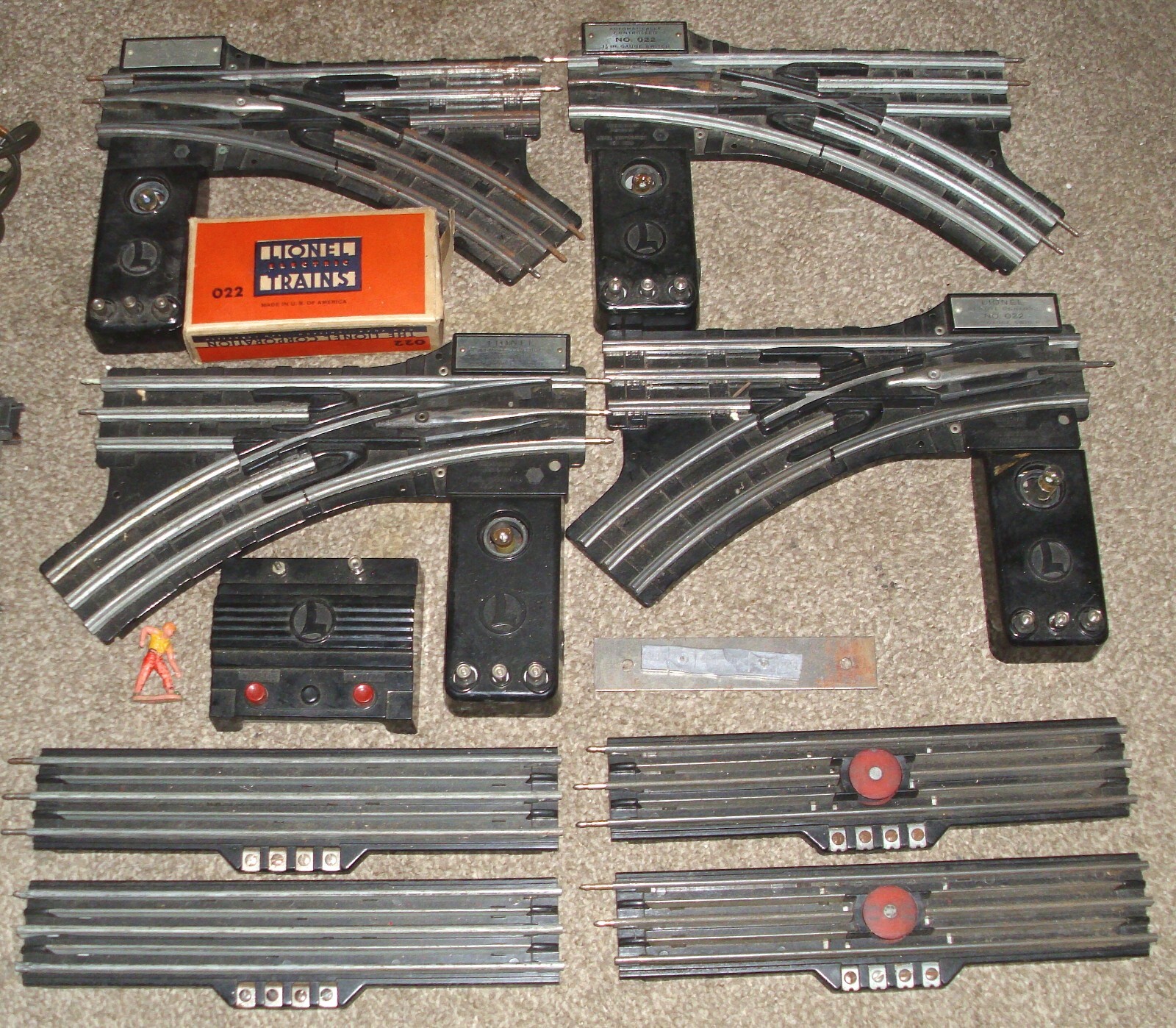 1950's LIONEL MULTI-CONTROL TYPE-ZW TRAINMASTER TRANSFORMER 53 Pc's "O ...