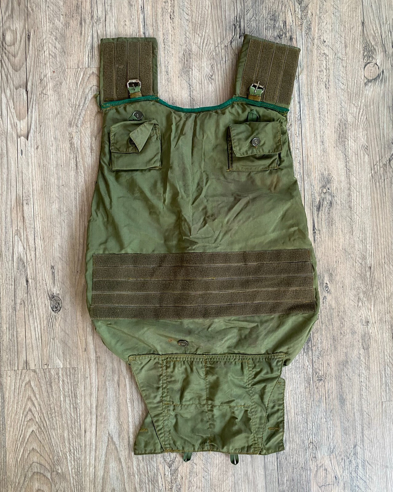 Original 6b4 Soviet Vest Afghanistan Russian Body Armor – FRONT COVER ...