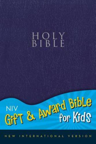 NIV, Gift and Award Bible for Kids, Imitation Leather, Blue, Red Letter ...