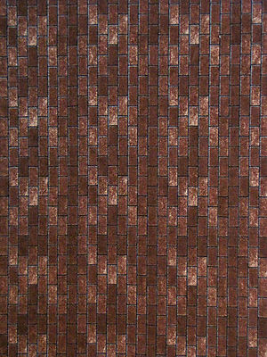 Building Bricks Brown Brick Cotton Fabric RJR Danscapes Architectural ...