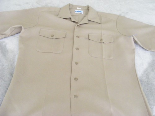 U.S. NAVY TAN UNIFORM SHIRT ML | eBay