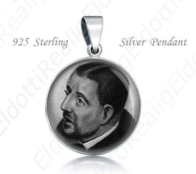 St Alexander Briant Sterling Silver Pendant Catholic 925 Silver Medal ...