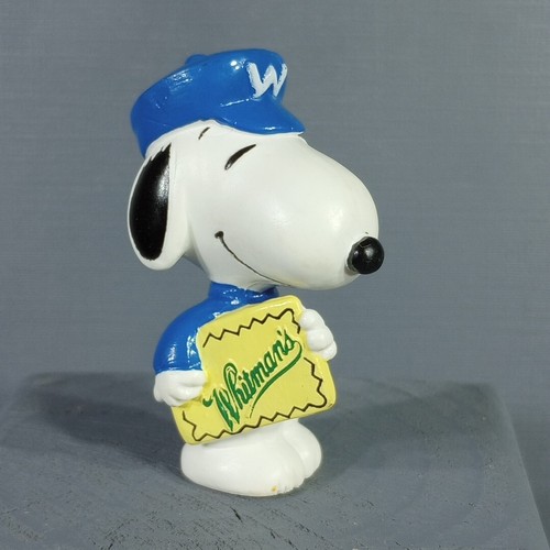 Peanuts Snoopy Mailman Whitman's Chocolate Easter PVC Figure 2"1/4 Tall ...