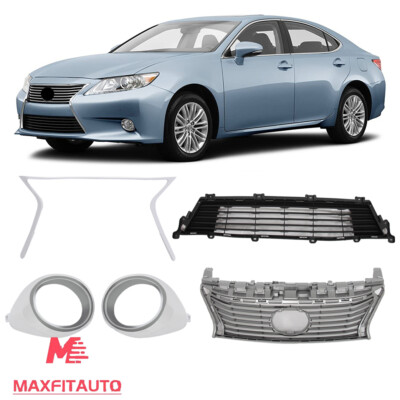 For Lexus ES350 ES300H 2013-2015 Front Bumper Upper Grille Fog Light ...