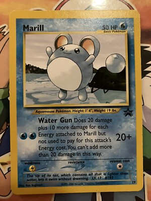 Pokémon TCG Marill Wizards Black Star Promos 29 Regular Promo Promo ...