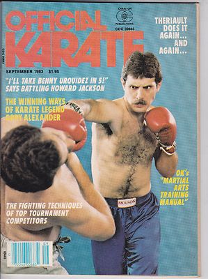 OFFICIAL KARATE MAGAZINE-SEPTEMBER,1983 | eBay