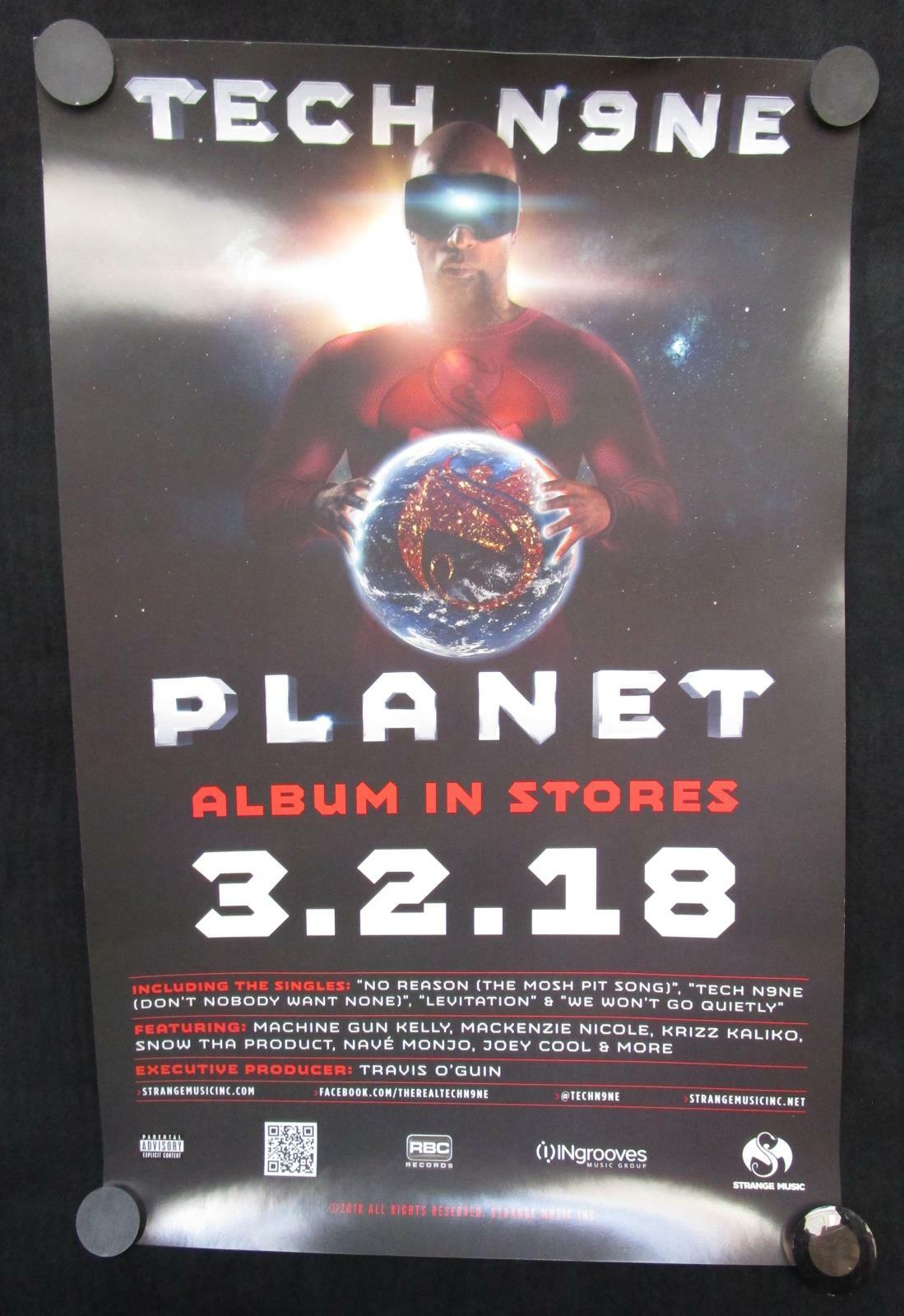 Tech N9ne - Planet Mint- Poster 17"x11" Strange Music 2018 | eBay