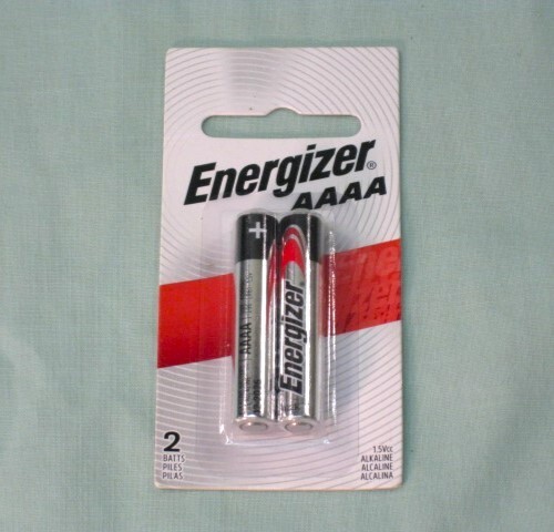 Energizer Batteries AAAA E96 Pack of 2 Glucose Meter Penlight Laser ...