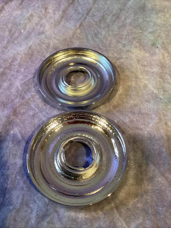 Pair Of Baldwin Backplate Pair Polished Chrome Dummy Rosette | eBay