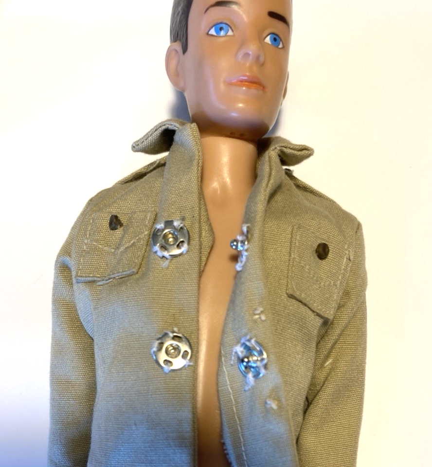 Vintage 1960s Ken Doll with Green Carrying Case Ken Accessories | eBay